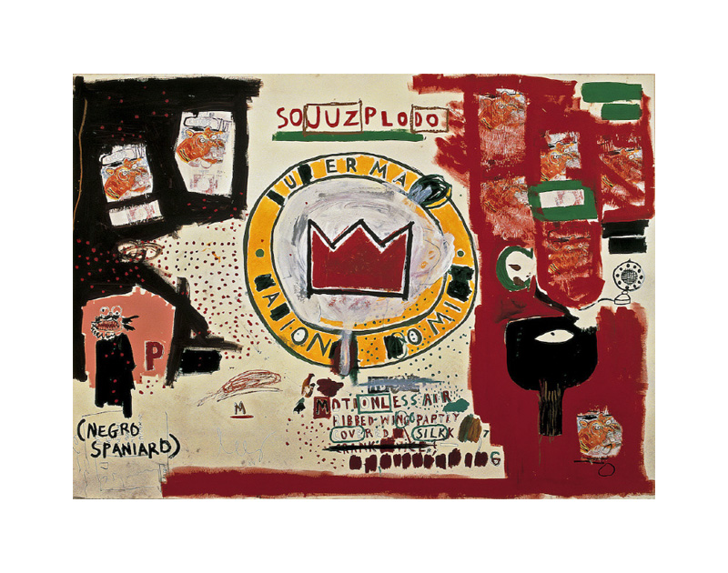 장 미쉘 바스키아 - Untitled (crown) 1988 - 아트앤에디션