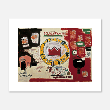 장 미쉘 바스키아 - Untitled (crown) 1988 - 아트앤에디션