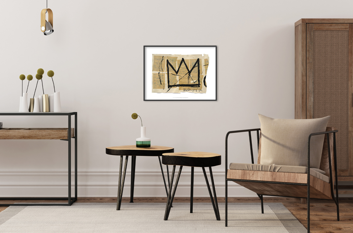 장 미쉘 바스키아 - Untitled (crown), 1982 - 아트앤에디션